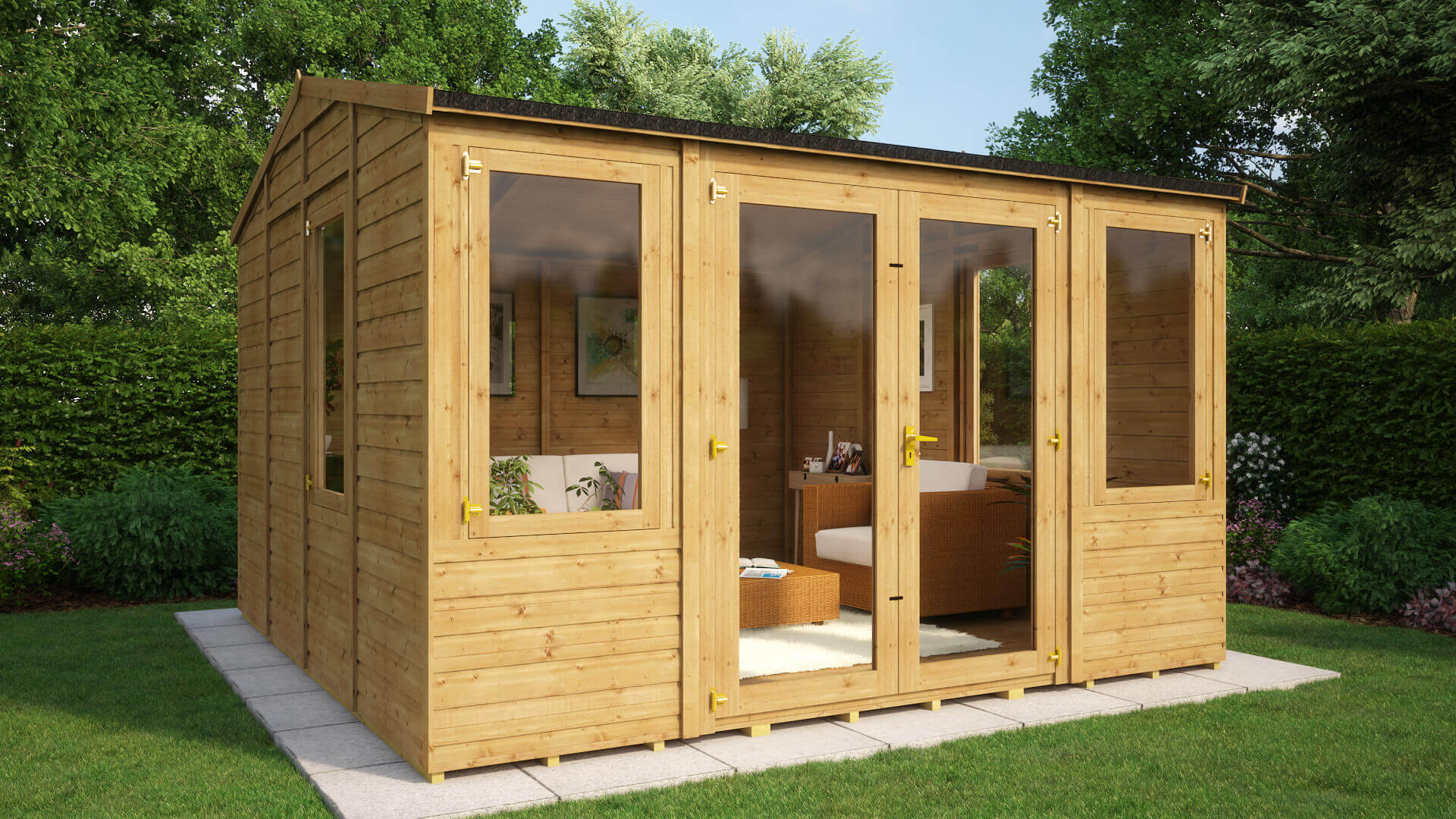 12 x 12 Summerhouses | Garden Sheds & Summer Houses | Project Timber