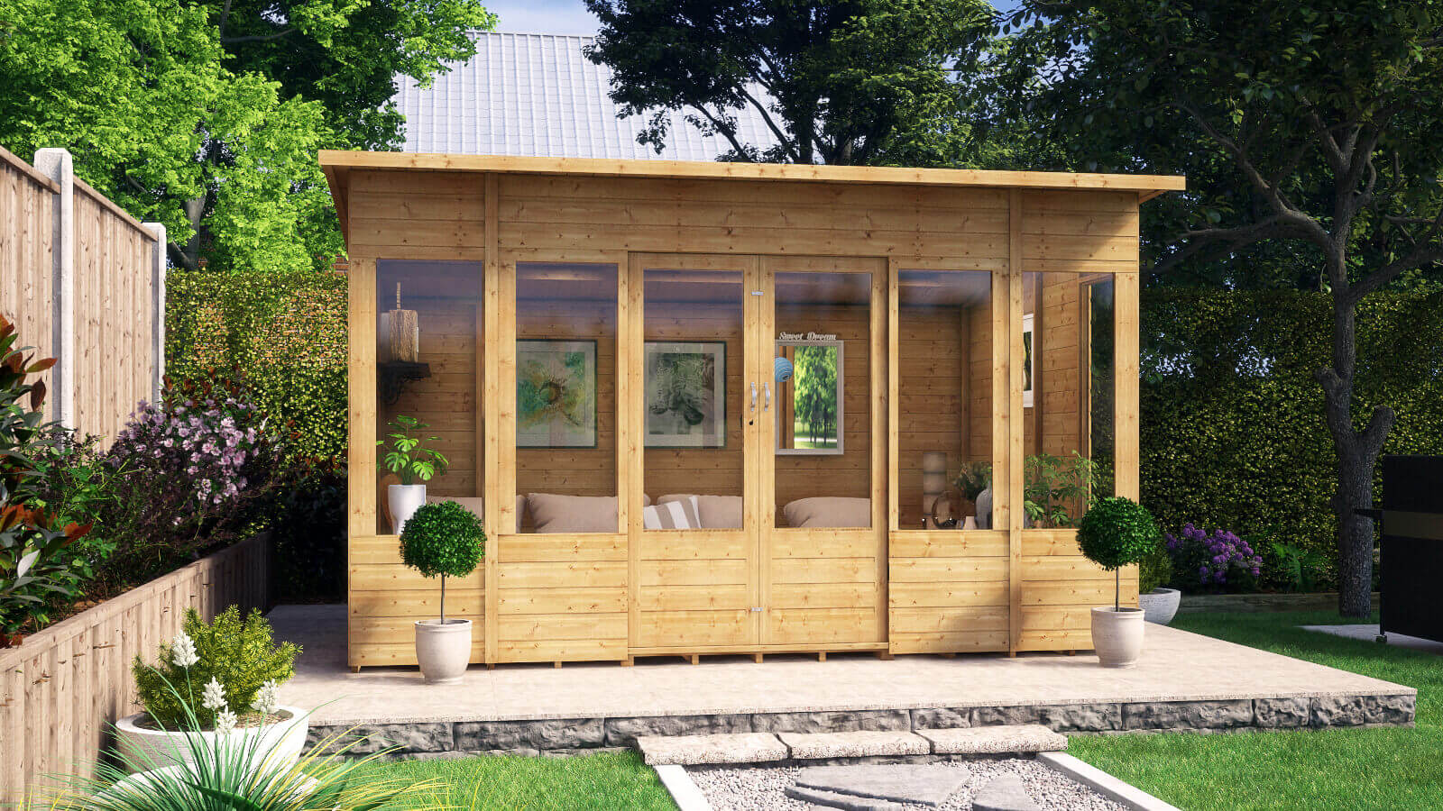 12 x 8 Summerhouses | Project Timber | Free UK Delivery