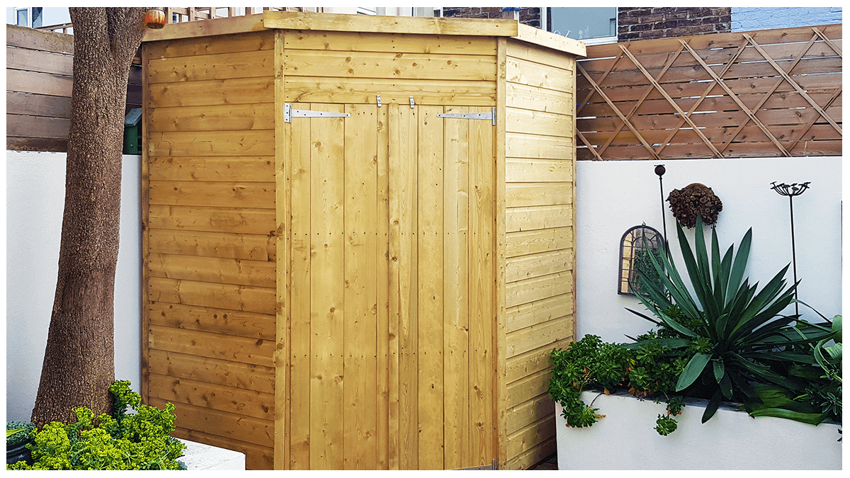 Pressure Treated 7 x 7 Corner Garden Shed | Best Quality Sheds
