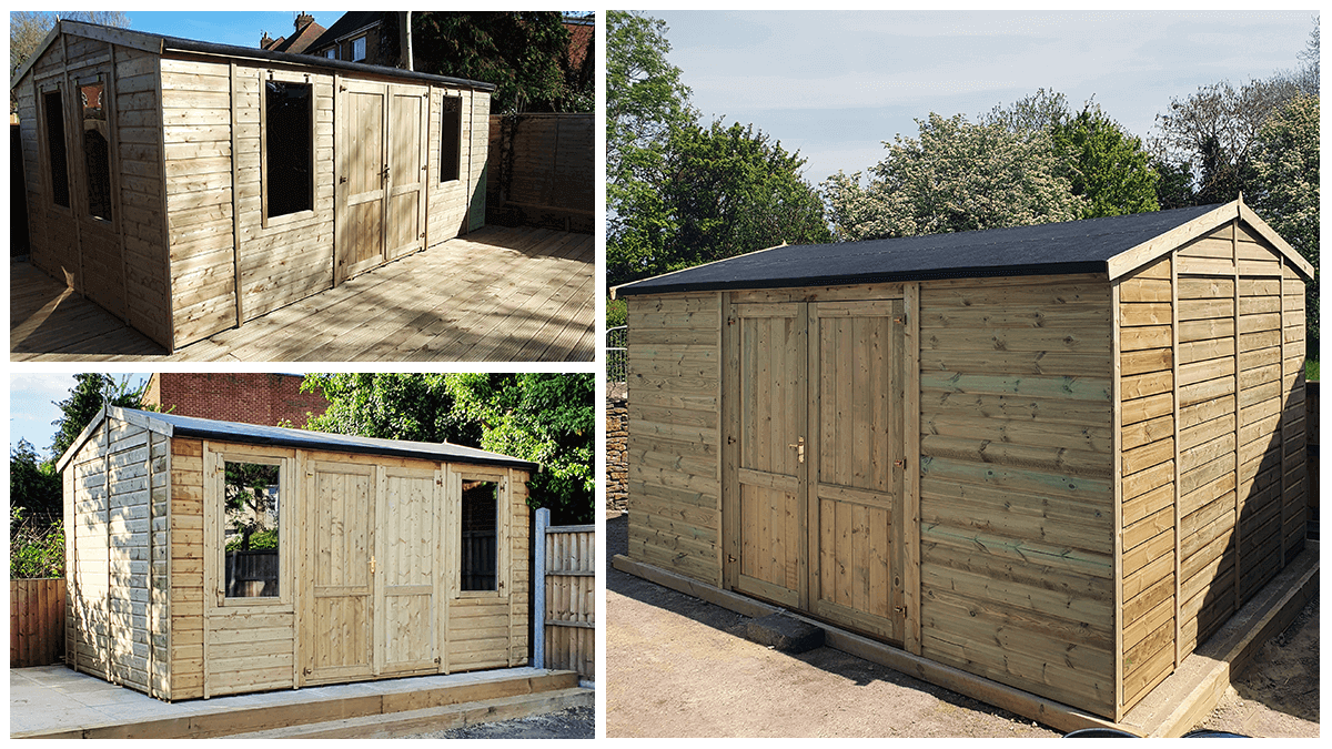 Windowless Workshop | Pressure Treated | Premium Workshops for Sale