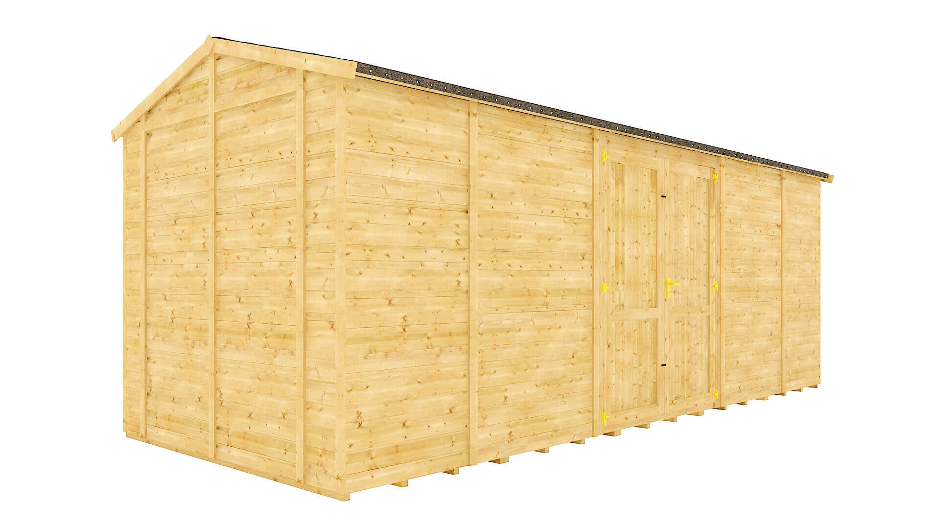 20x8 Sheds| 20 x 8 Wooden Garden Storage Sheds | Project Timber