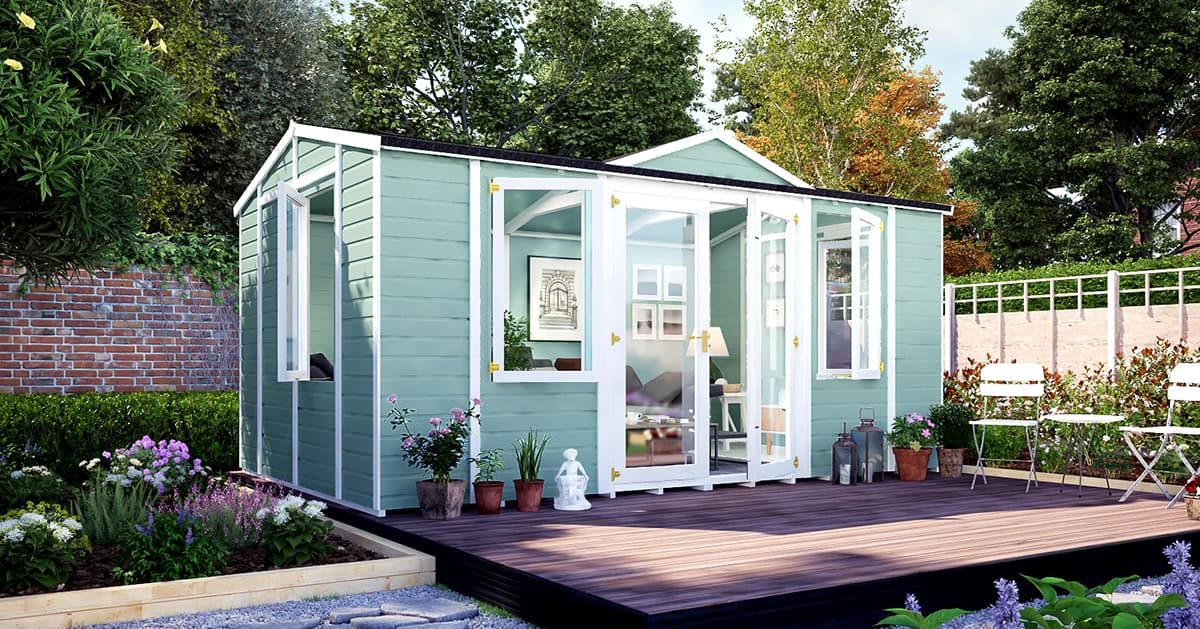 Pressure Treated Grandmaster Clockhouse Garden Room