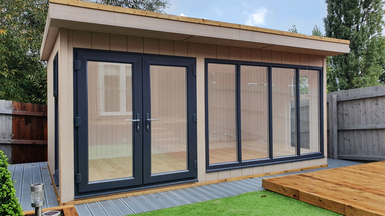 Evolution™ Offset Door Insulated Garden Rooms | Project Timber