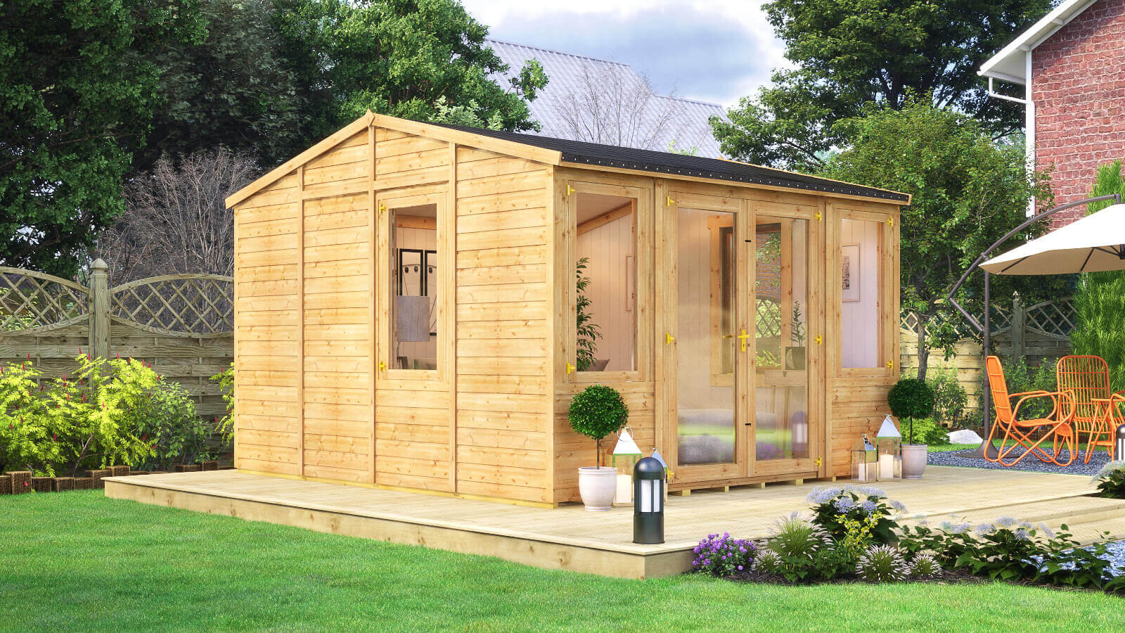 12 x 12 Summerhouses | Garden Sheds & Summer Houses | Project Timber