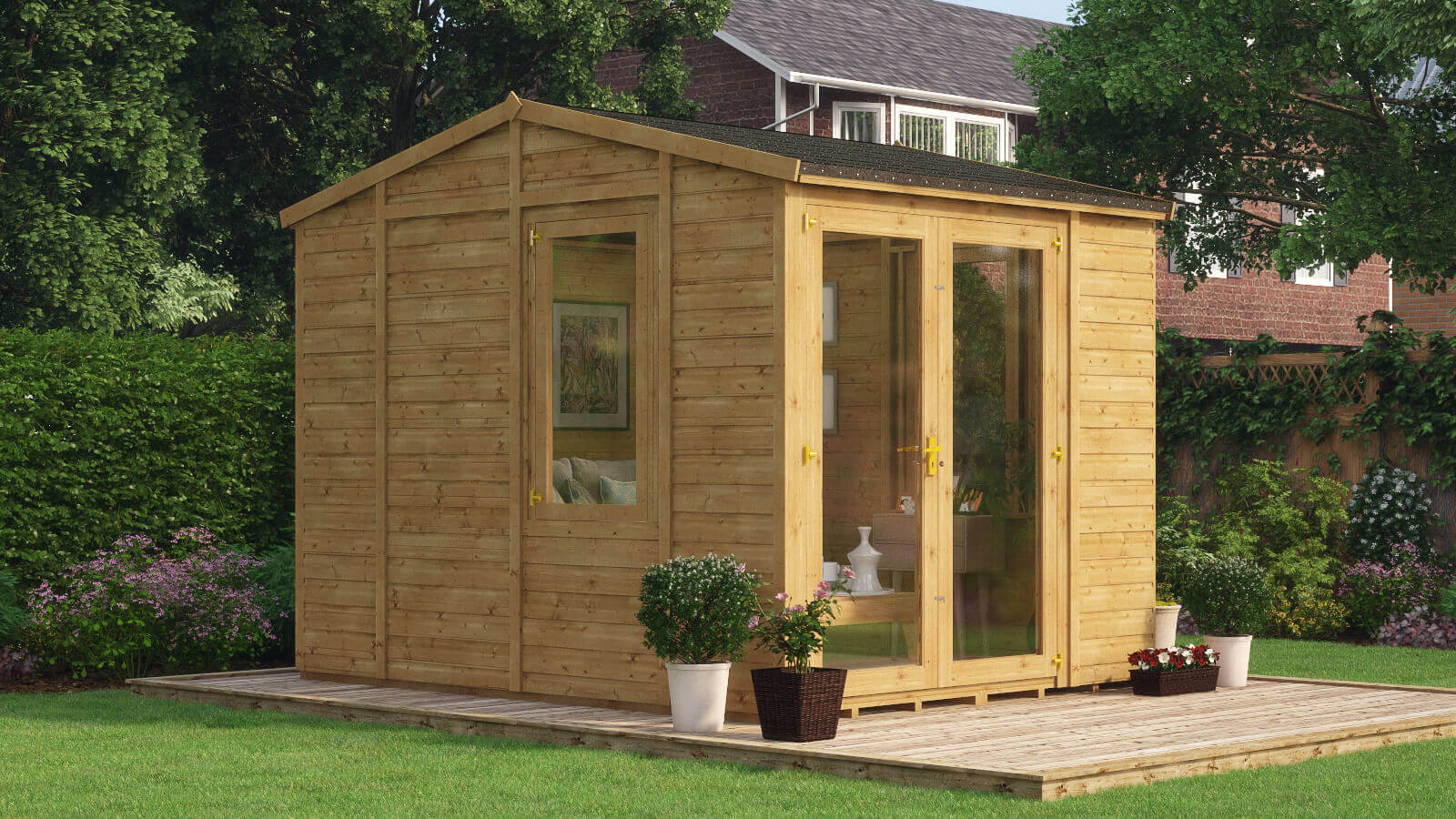 8 x 10 Summerhouses | Summer House Garden Sheds | Project Timber