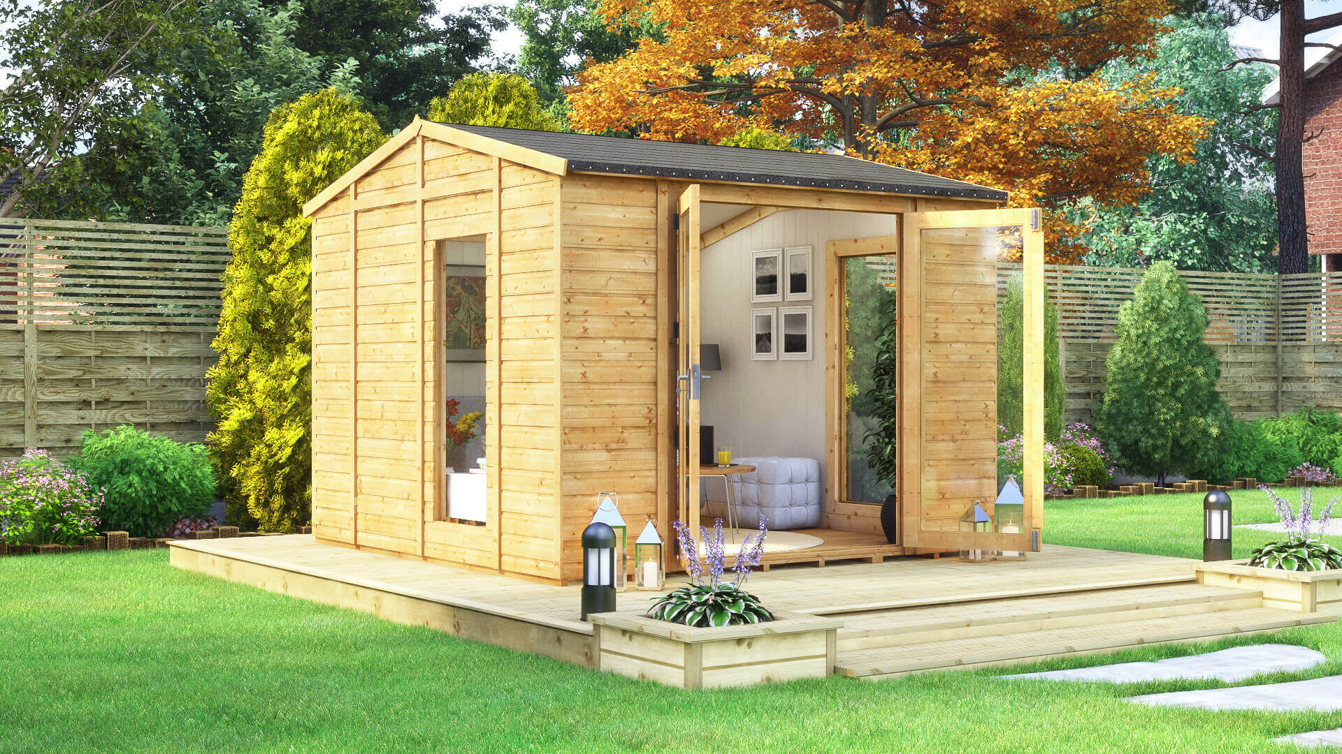 10 x 10 Summerhouses | Project Timber | Free UK Delivery