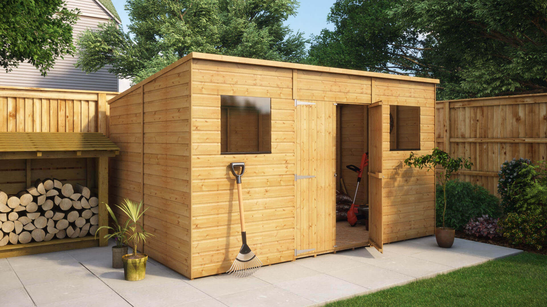 12x8 Sheds| 12x8 Garden Sheds|Wooden Garden Sheds| Project Timber
