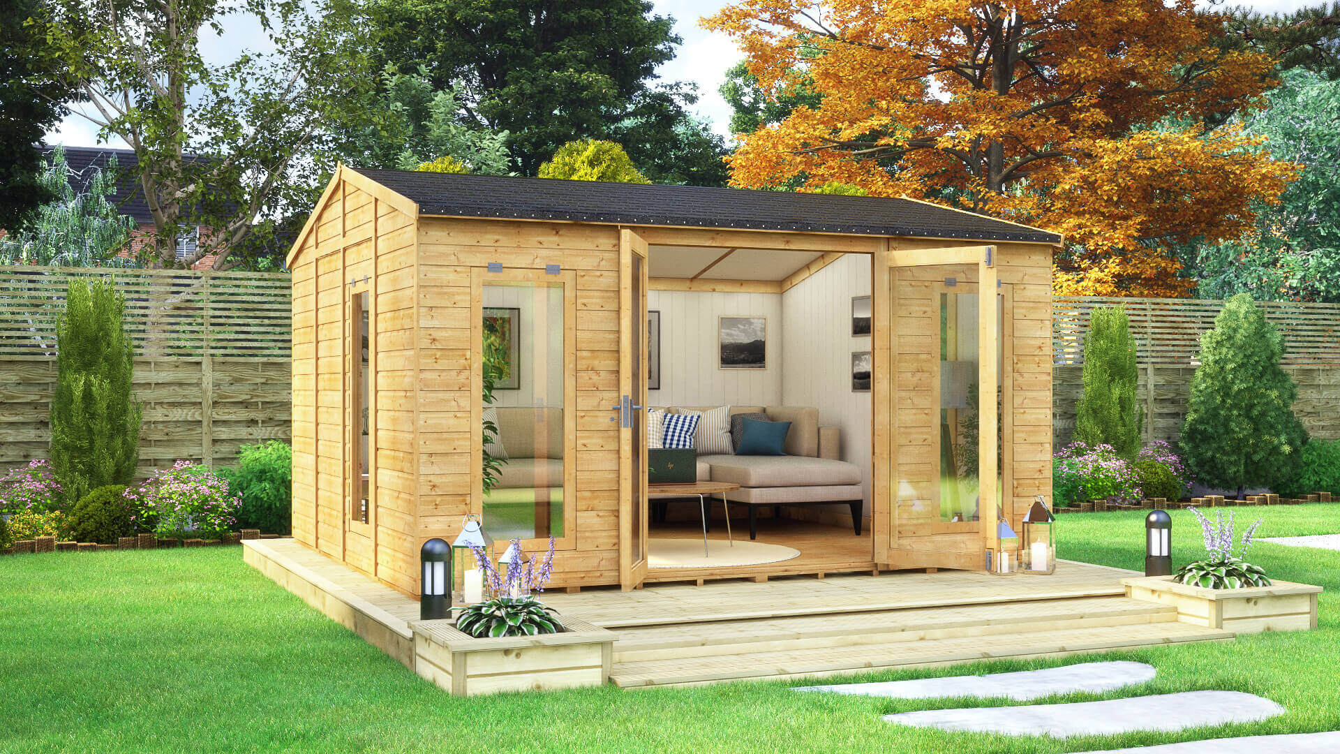 14 x 12 Summerhouses | Project Timber | Free UK Delivery