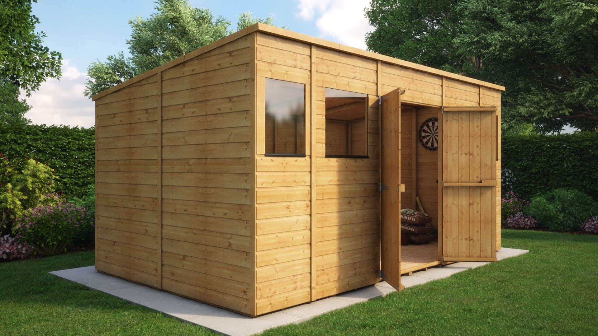 14x8 Garden Sheds | Wooden Garden Sheds | Project Timber
