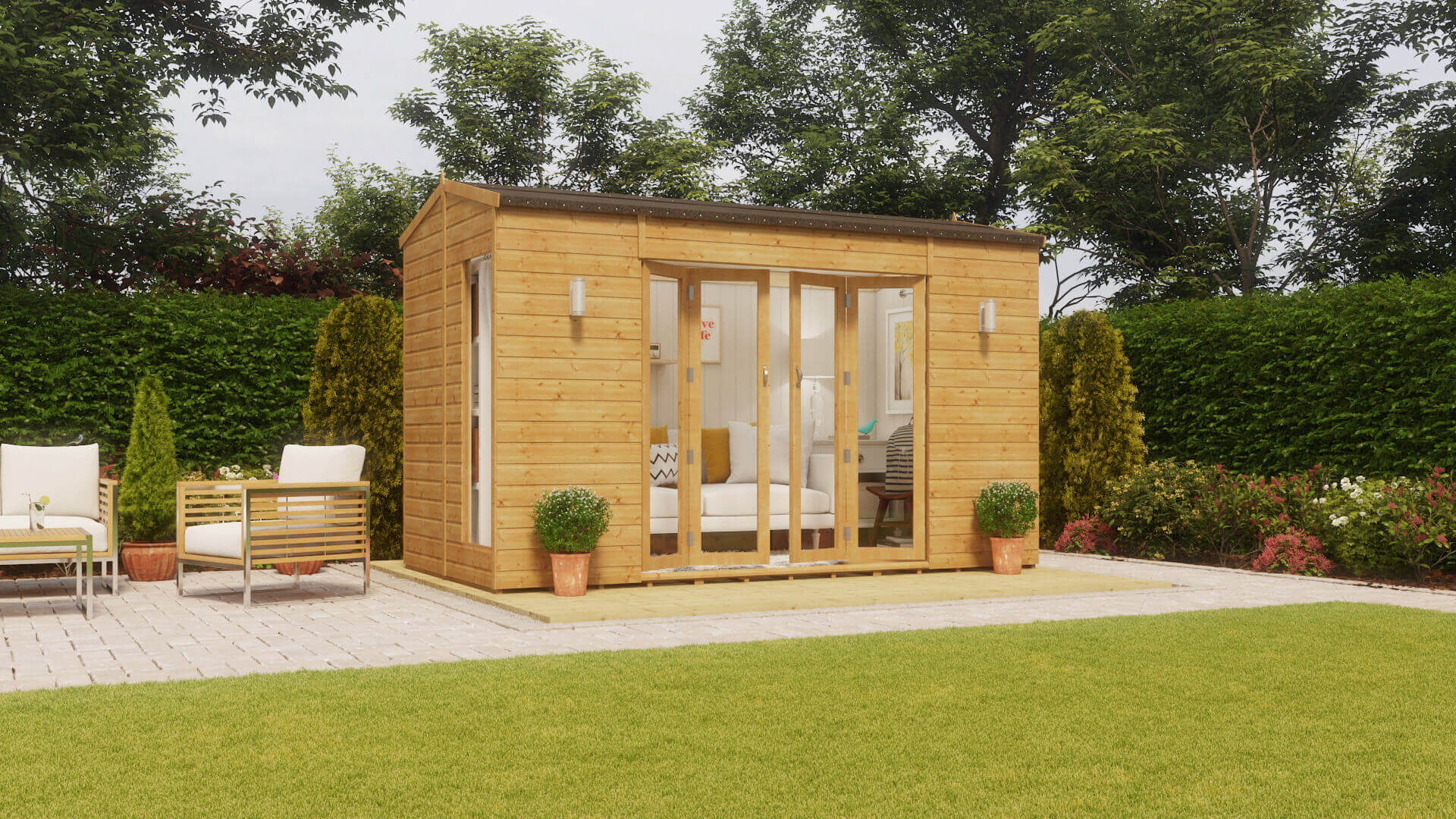 10 x 6 Summerhouses | Project Timber | Free UK Delivery