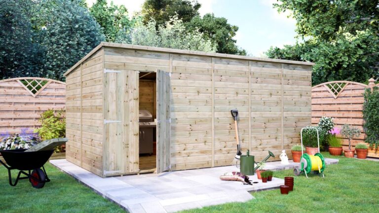 Pressure Treated Pent Sheds | Best Quality Garden Pent Sheds