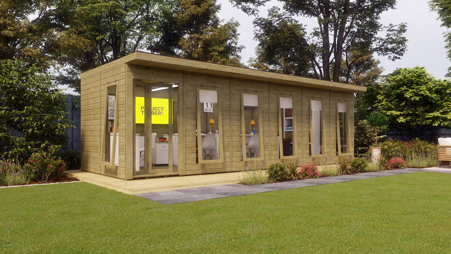 24 x 10 Summerhouses | Project Timber | Free UK Delivery