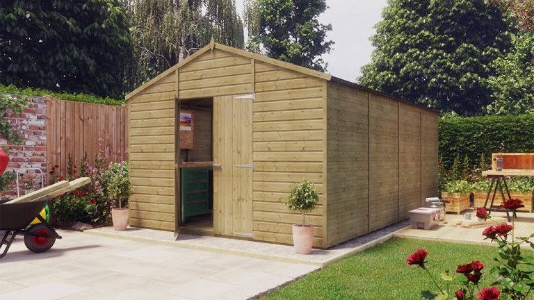 Project Timber™ - Pressure Treated, Shiplap, T&G and Windowless Garden ...