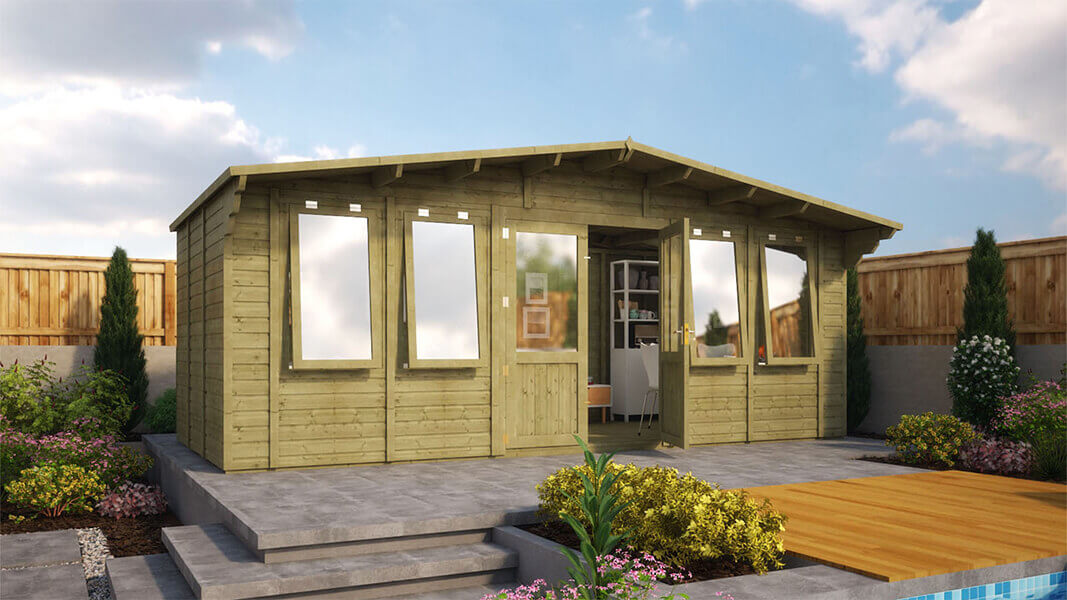 20 x 9 Pressure Treated Buildings | Premium Garden Buildings