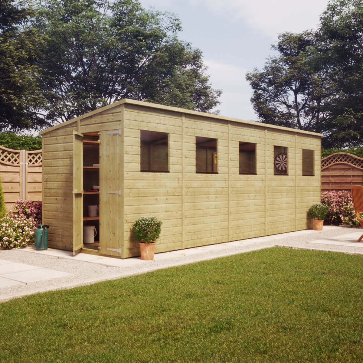 20 x 6 Garden Sheds | Premium Quality Garden Building