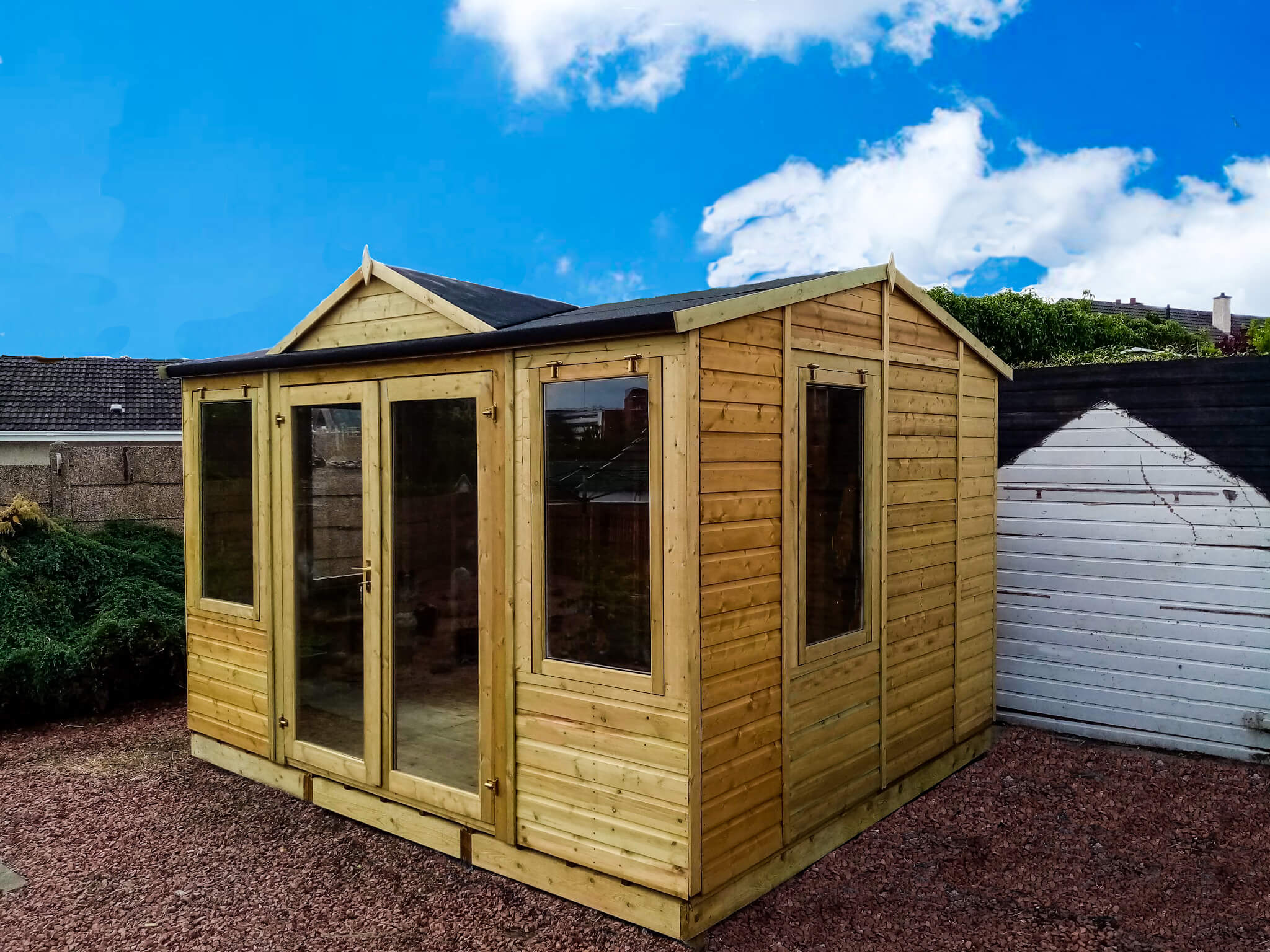 Pressure Treated Grandmaster Clockhouse Garden Room