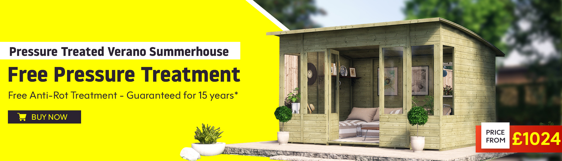 Pressure Treated, Shiplap, Loglap, T&G and Windowless Garden Sheds