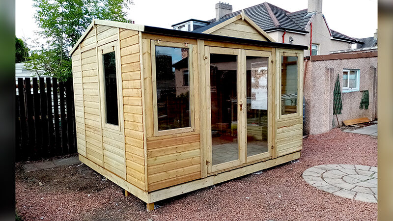 Pressure Treated Grandmaster Clockhouse Garden Room