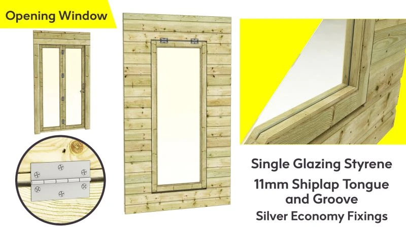 Single Glazing - Opening Windows | Project Timber™