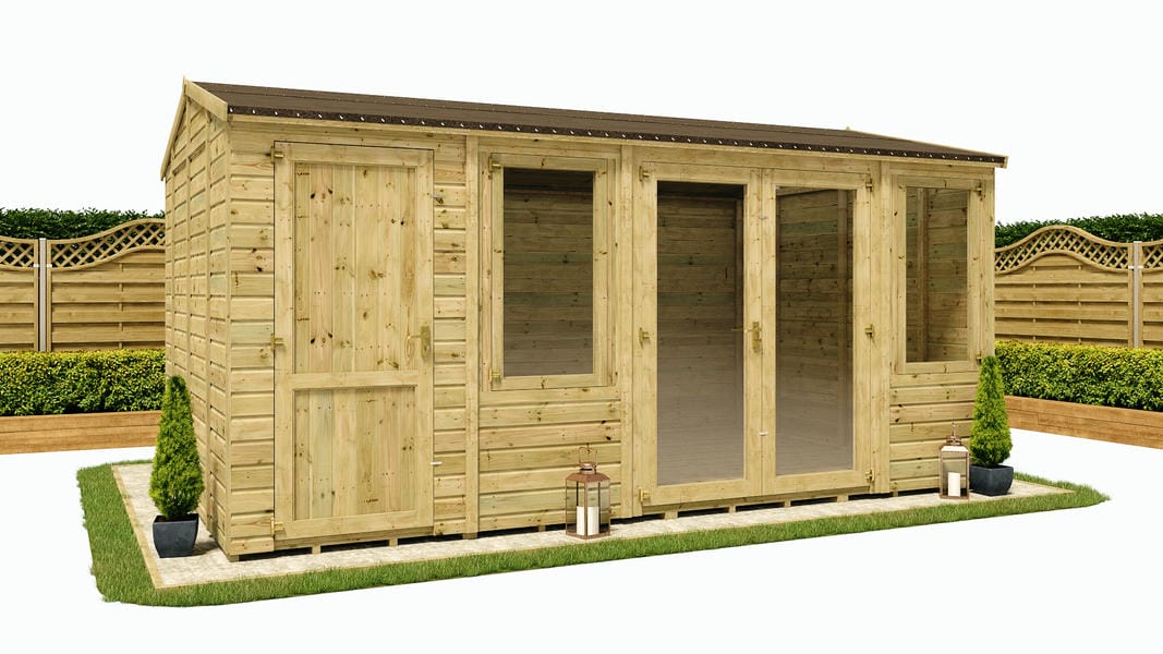 Pressure Treated Grandmaster Fusion with Side Shed